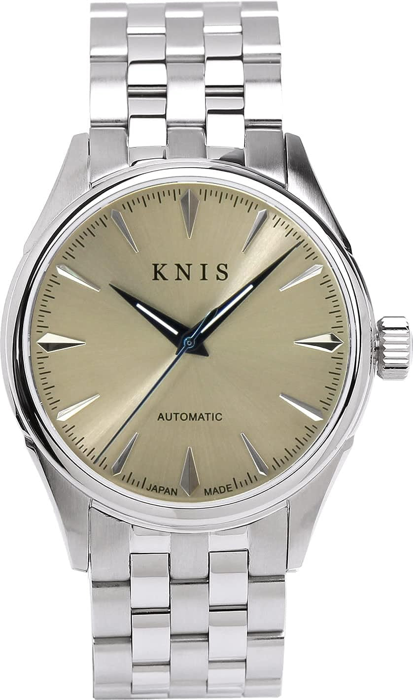 KNIS Automatic Sunray Dial Champagne Gold KN001-SGSS